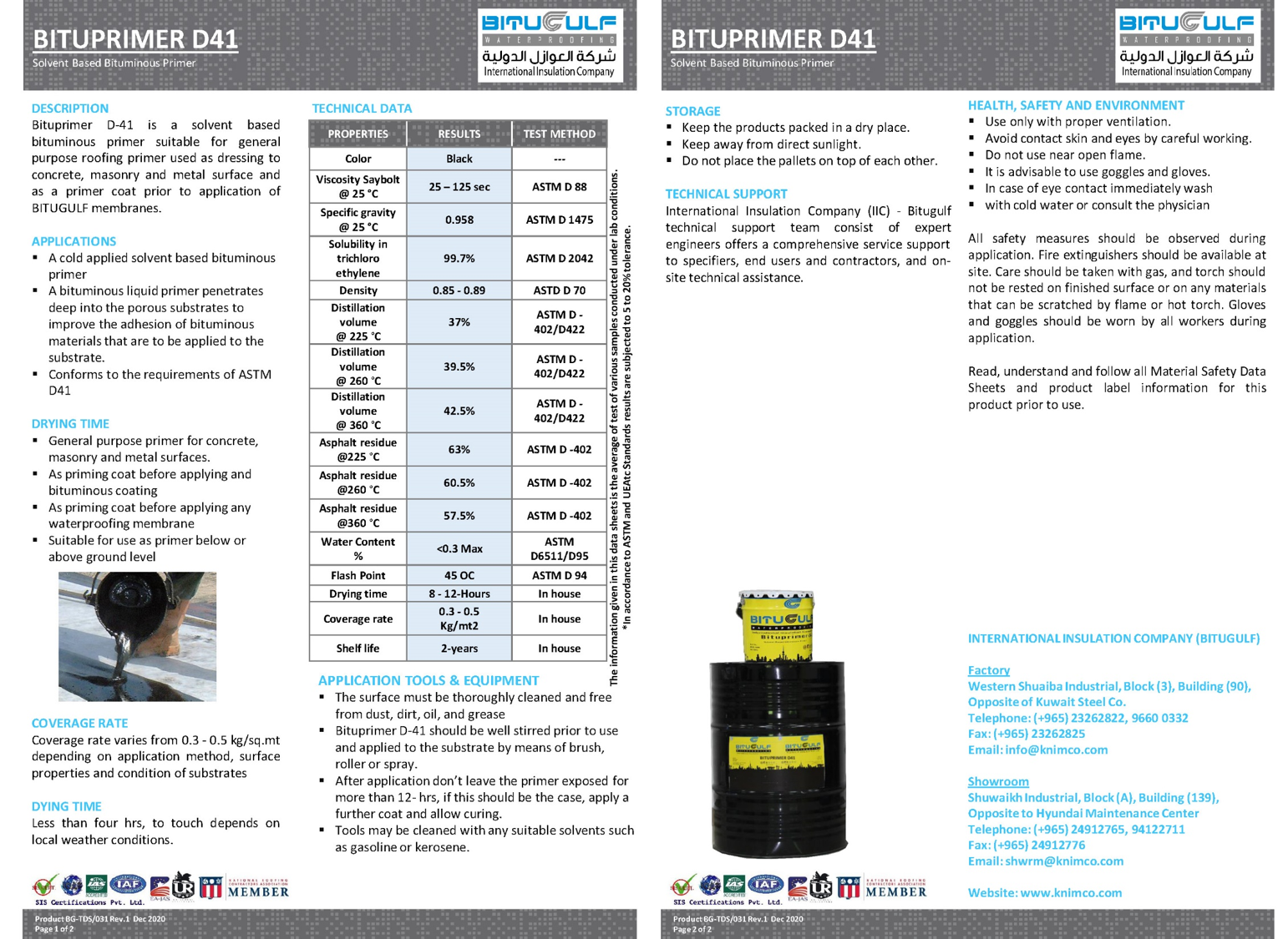IIC - Solutions : Primers